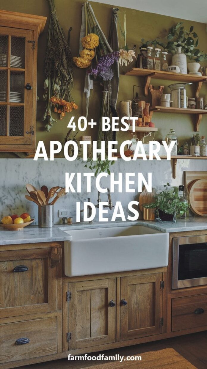 40+ Unique Apothecary Kitchen Ideas to Inspire Your Next Remodel (2025)