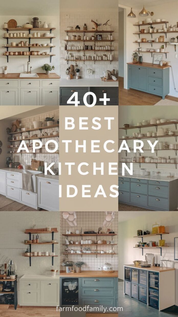 40+ Unique Apothecary Kitchen Ideas to Inspire Your Next Remodel (2025)