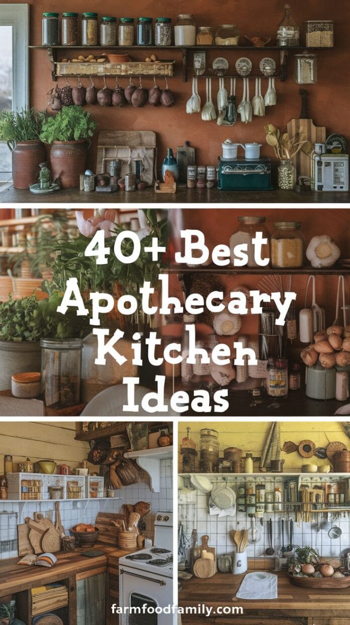 40+ Unique Apothecary Kitchen Ideas to Inspire Your Next Remodel (2025)
