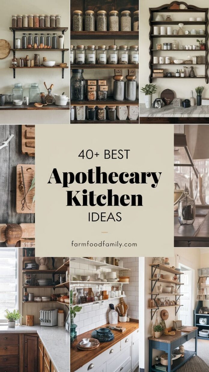 40+ Unique Apothecary Kitchen Ideas to Inspire Your Next Remodel (2025)