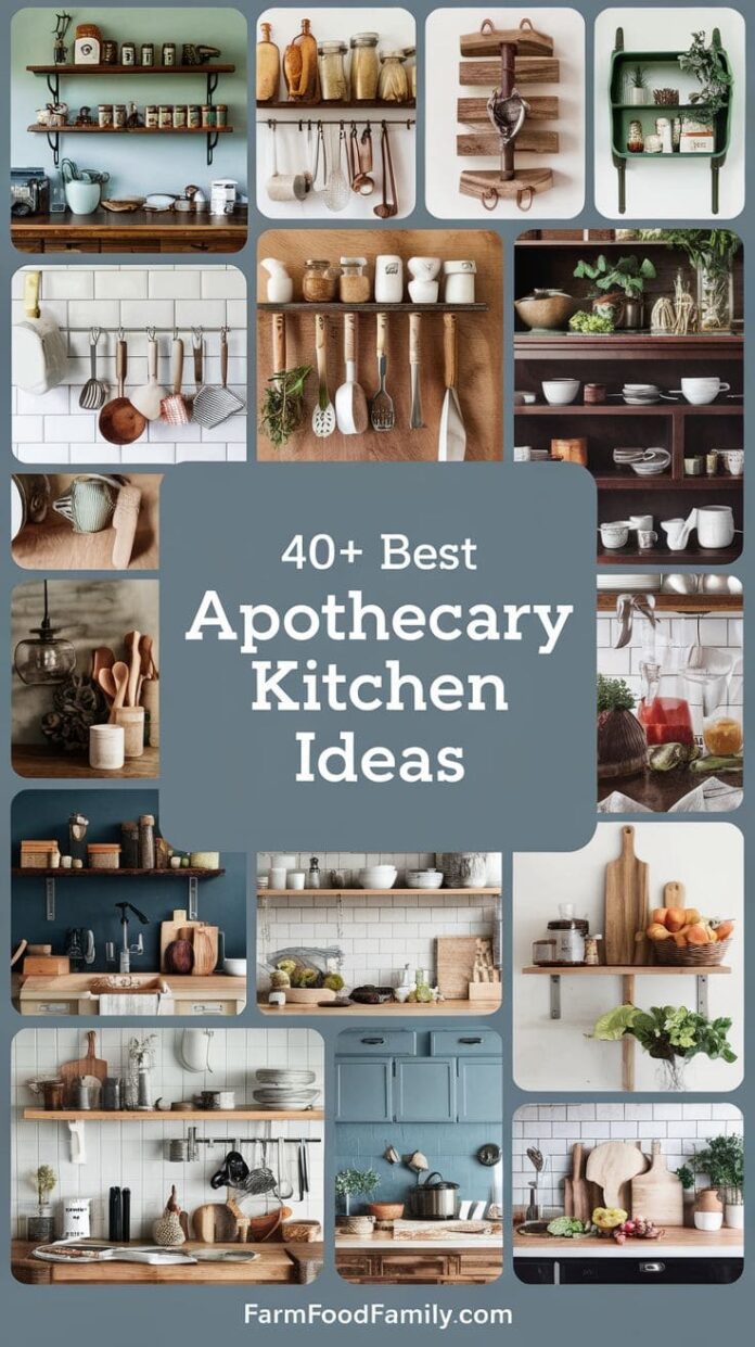 40+ Unique Apothecary Kitchen Ideas to Inspire Your Next Remodel (2025)