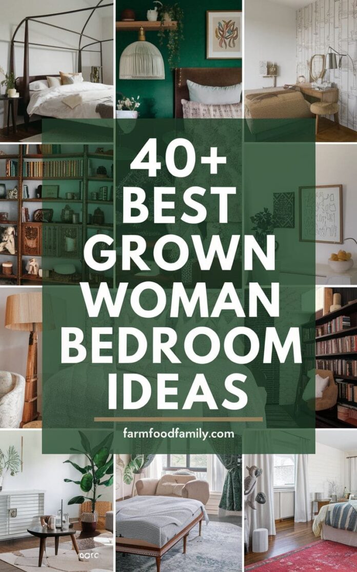40+ Elegant Grown Woman Bedroom Ideas You’ll Absolutely Love (2026)
