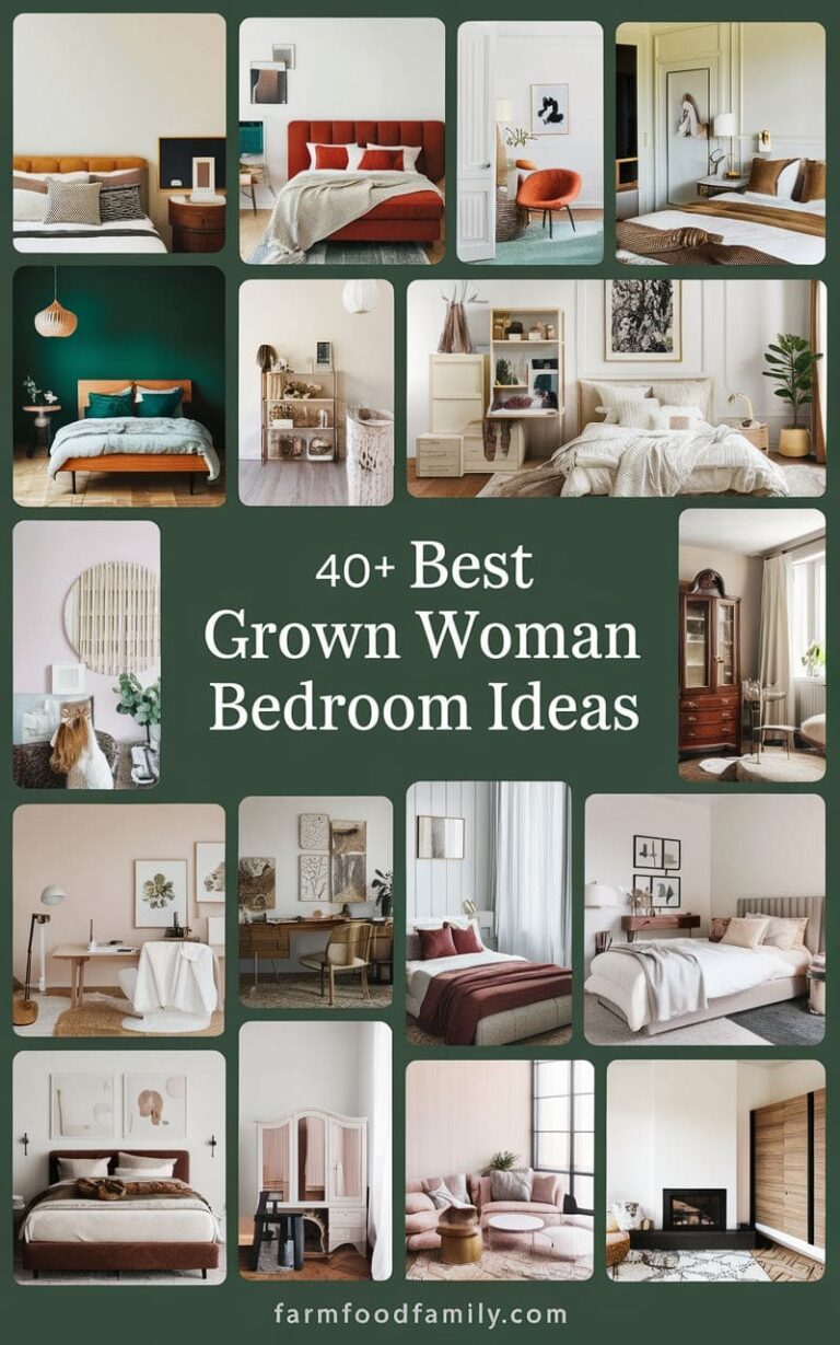 40+ Elegant Grown Woman Bedroom Ideas You’ll Absolutely Love (2026)