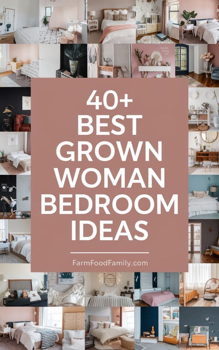 40+ Elegant Grown Woman Bedroom Ideas You’ll Absolutely Love (2026)