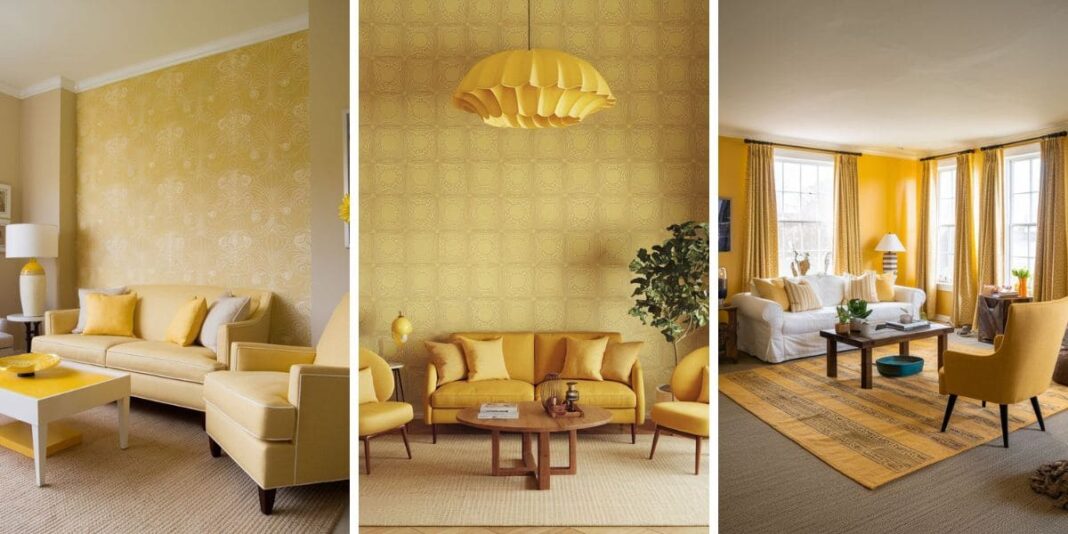 60+ Trendy Yellow Living Room Decor Ideas That Exude Personality (2026)