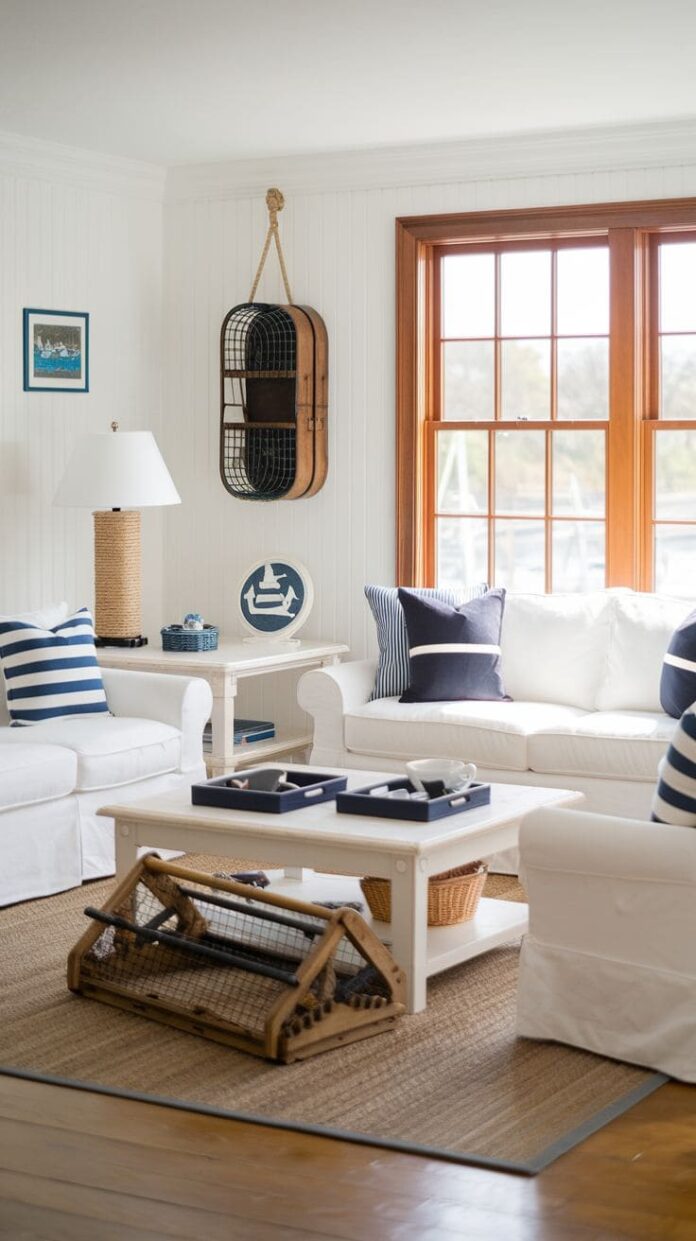 60+ Refreshing Cape Cod Living Room Decor Ideas for a Seaside Vibe (2026)