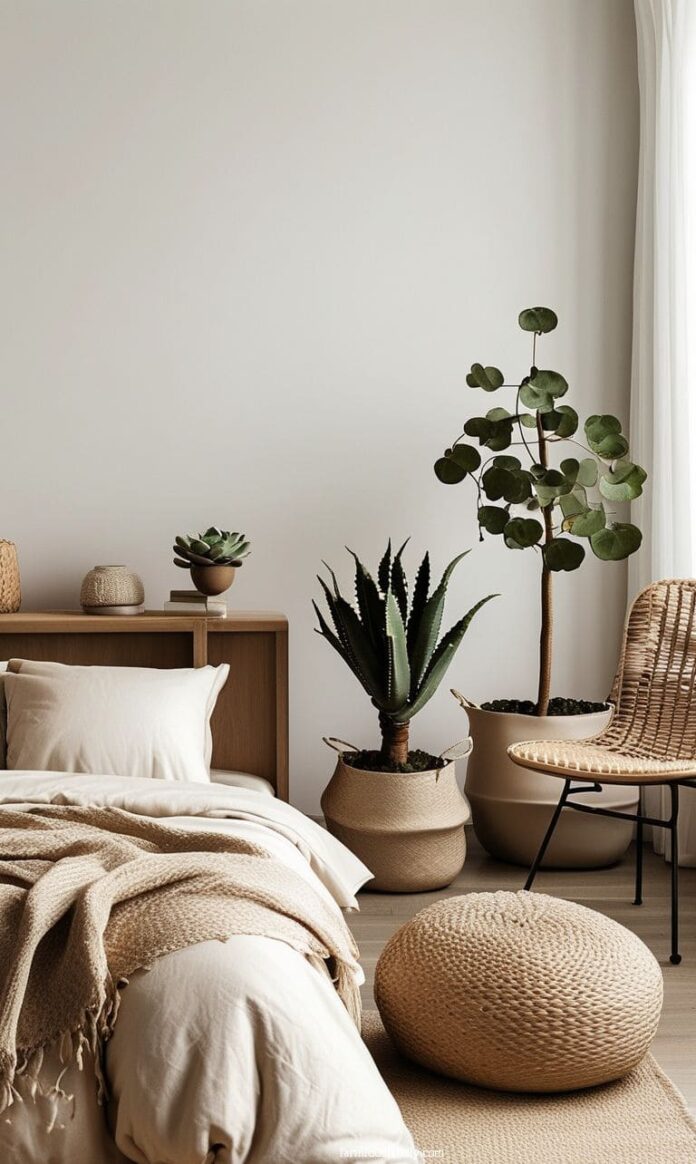 60+ Cozy Earthy Bedroom Ideas to Completely Refresh Your Sanctuary (2025)