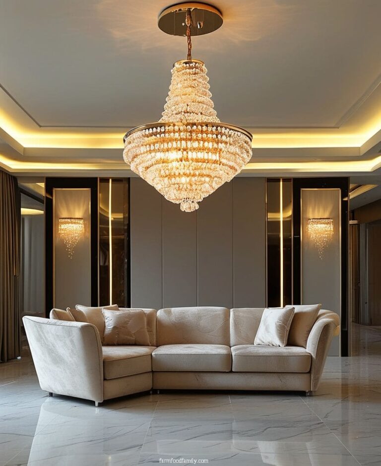 80+ Timeless Living Room Chandelier Ideas That Never Go Out of Style (2025)