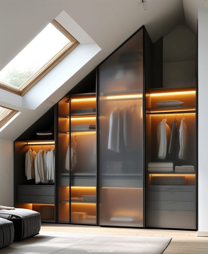40+ Unique Sloped Ceiling Wardrobe Ideas to Organize Like a Pro (2026)