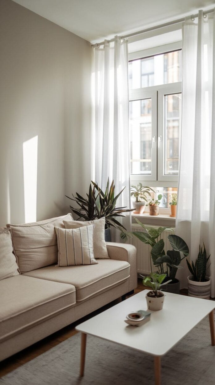 60+ Stunning Small Apartment Living Room Ideas to Maximize Your Space ...