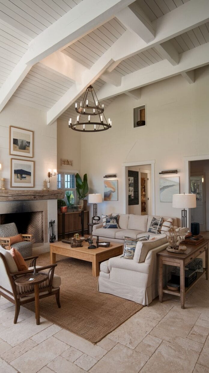 60+ Refreshing Cape Cod Living Room Decor Ideas for a Seaside Vibe (2025)