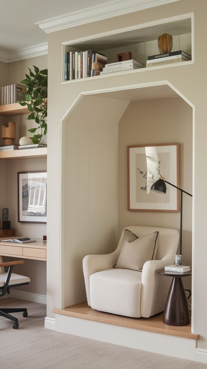 40+ Clever Living Room Alcove Ideas for Small Spaces (2025)