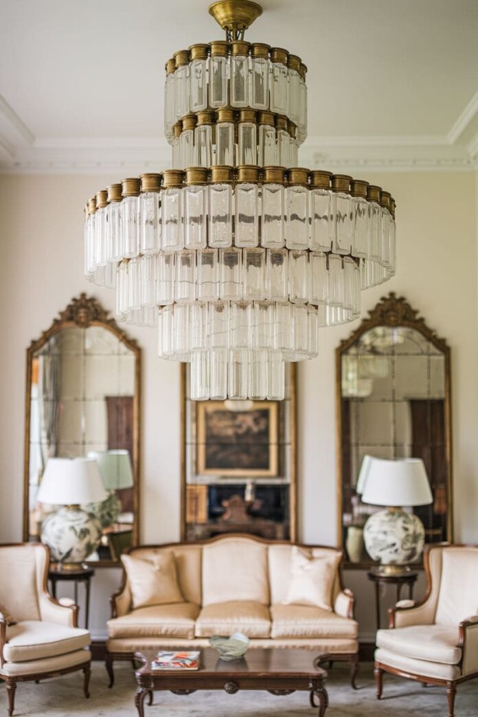 80+ Timeless Living Room Chandelier Ideas That Never Go Out of Style (2025)