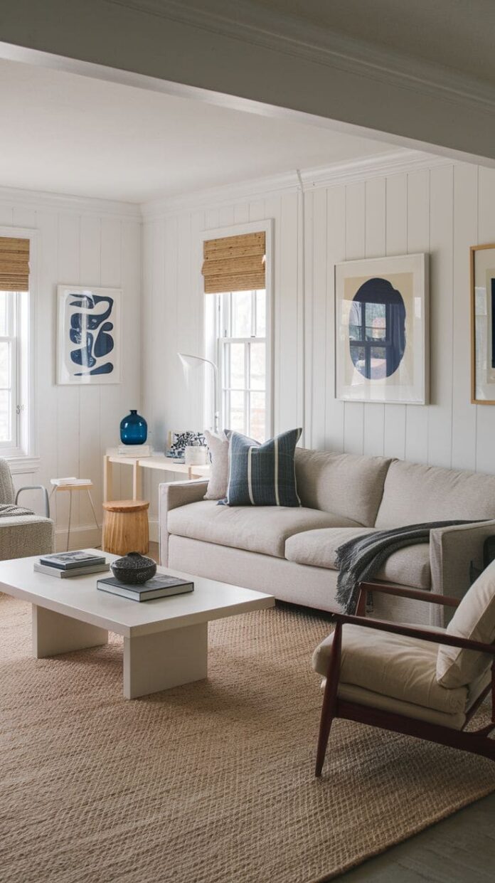60+ Refreshing Cape Cod Living Room Decor Ideas for a Seaside Vibe (2025)