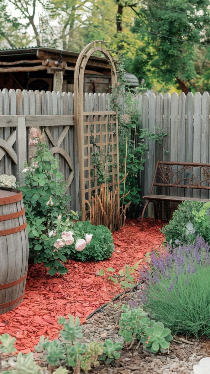 60+ Stunning Red Mulch Landscaping Ideas That Transform Your Yard ...