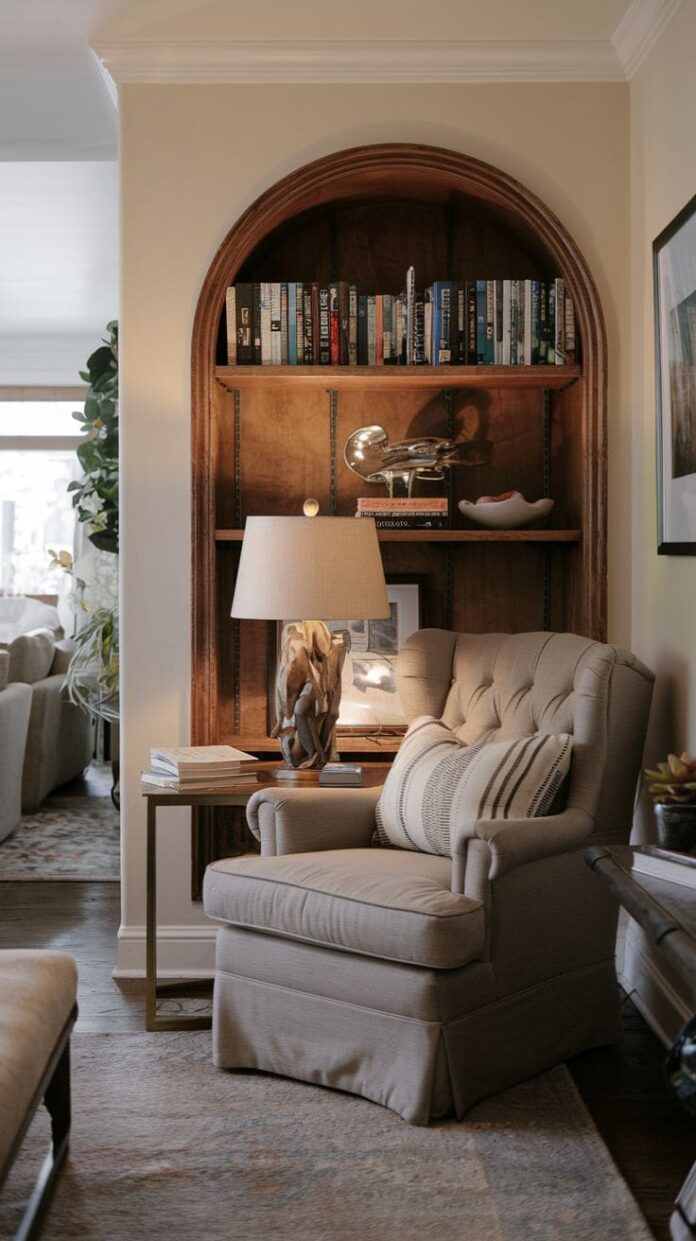 40+ Clever Living Room Alcove Ideas for Small Spaces (2025)