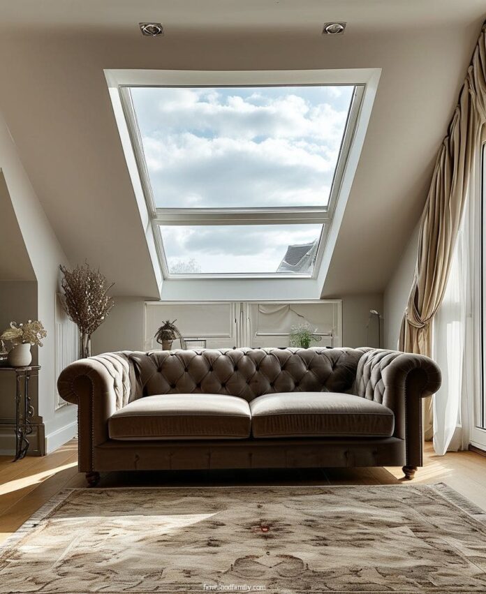 40+ Clever Sloped Ceiling Living Room Ideas That Maximize Space (2025)