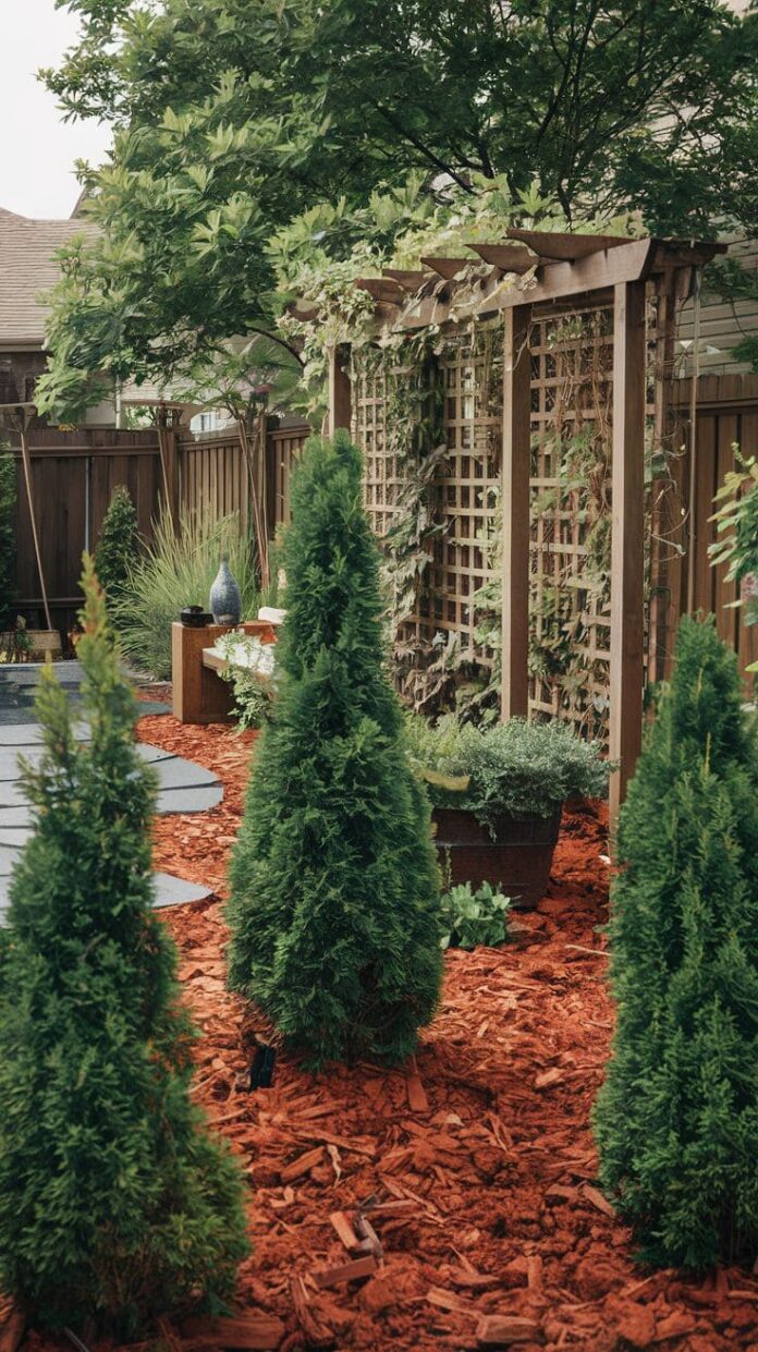 60+ Stunning Red Mulch Landscaping Ideas That Transform Your Yard ...