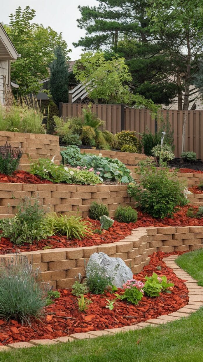 60+ Stunning Red Mulch Landscaping Ideas That Transform Your Yard ...