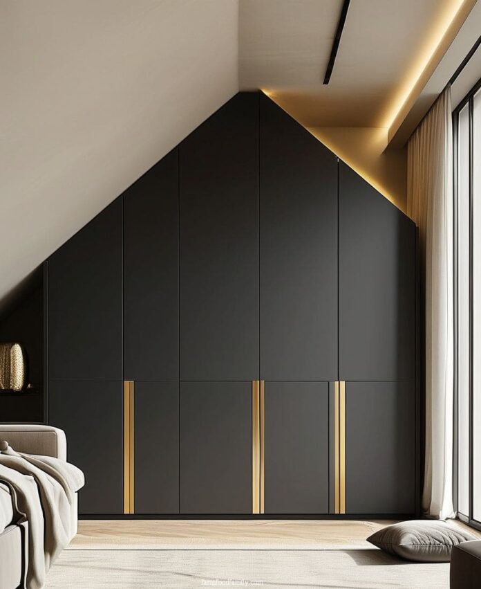 40+ Unique Sloped Ceiling Wardrobe Ideas to Organize Like a Pro (2025)