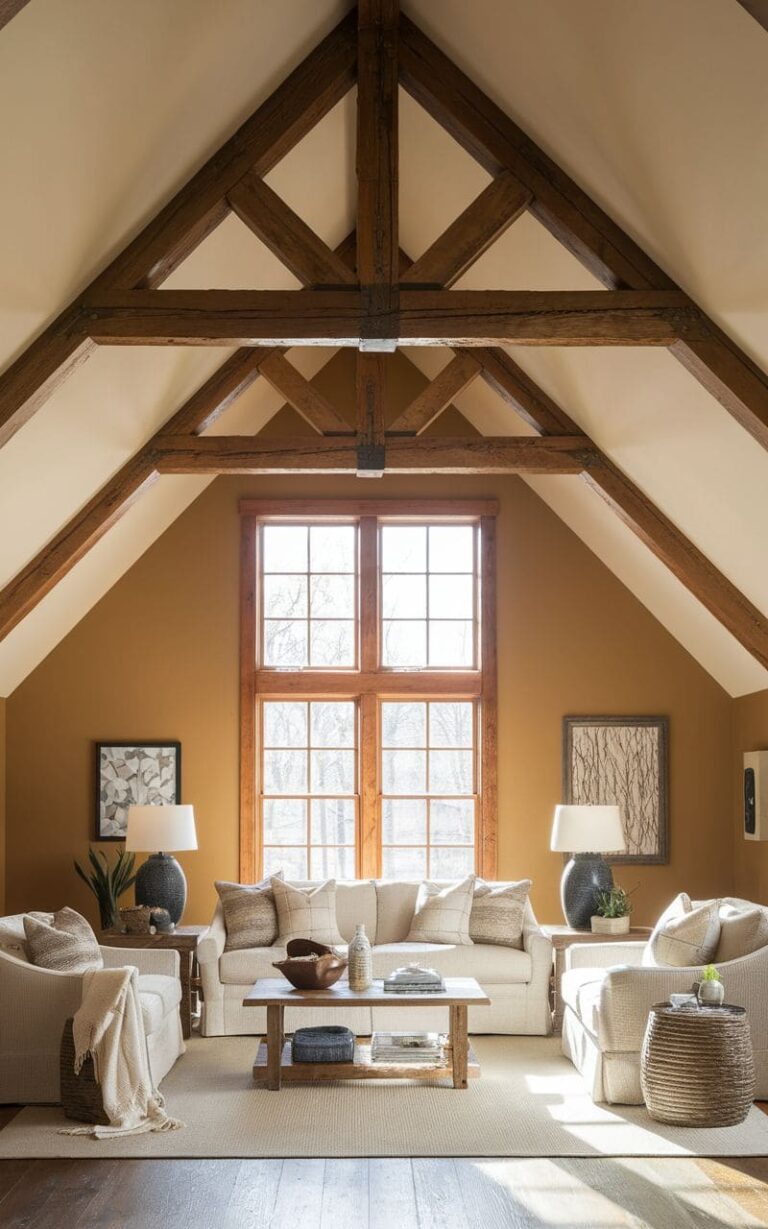 40+ Clever Sloped Ceiling Living Room Ideas That Maximize Space (2025)