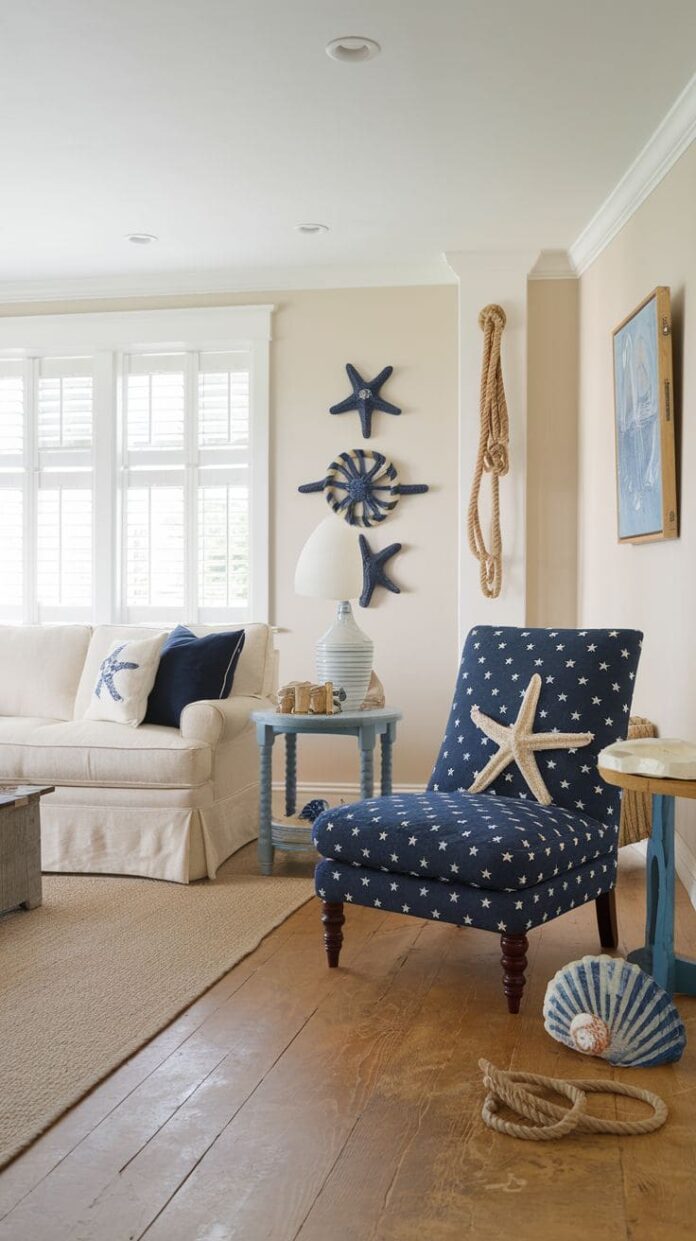 60+ Refreshing Cape Cod Living Room Decor Ideas for a Seaside Vibe (2025)