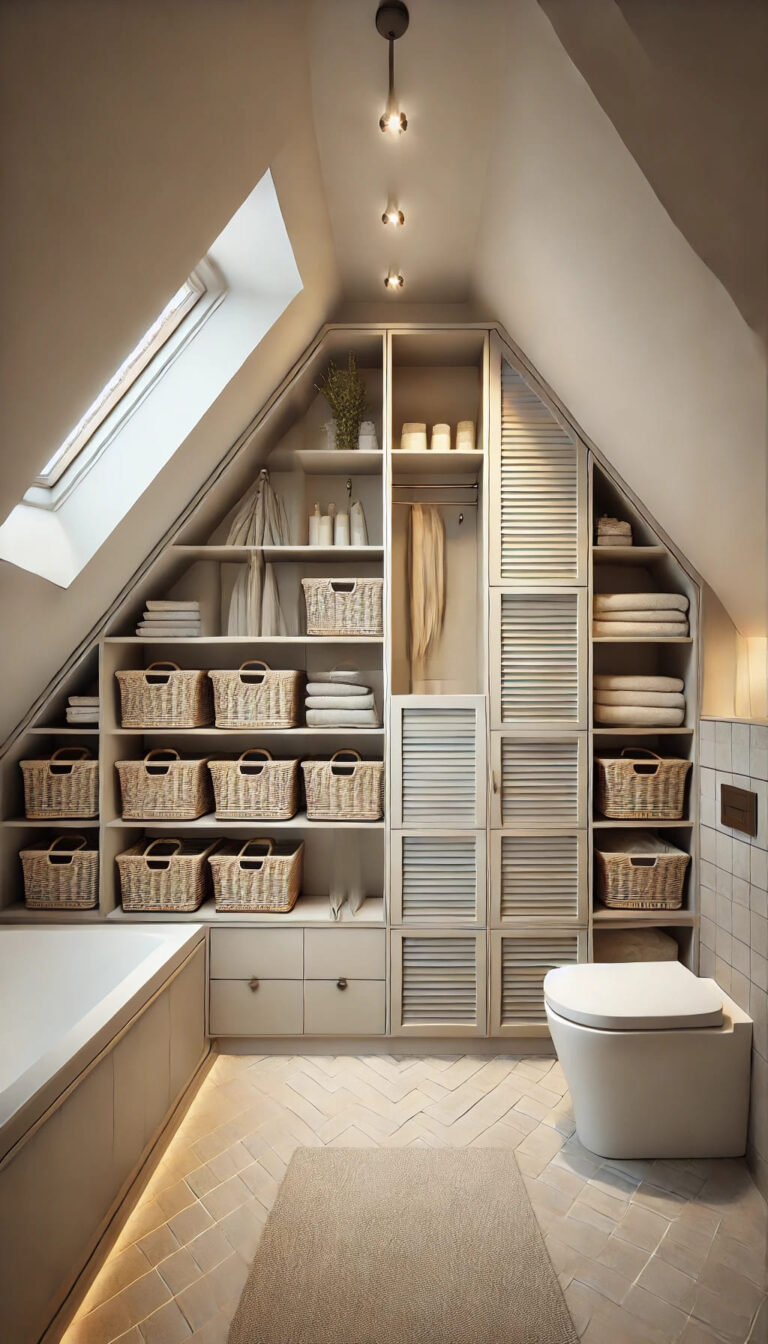 40+ Clever Sloped Ceiling Bathroom Designs to Maximize Space (2026)