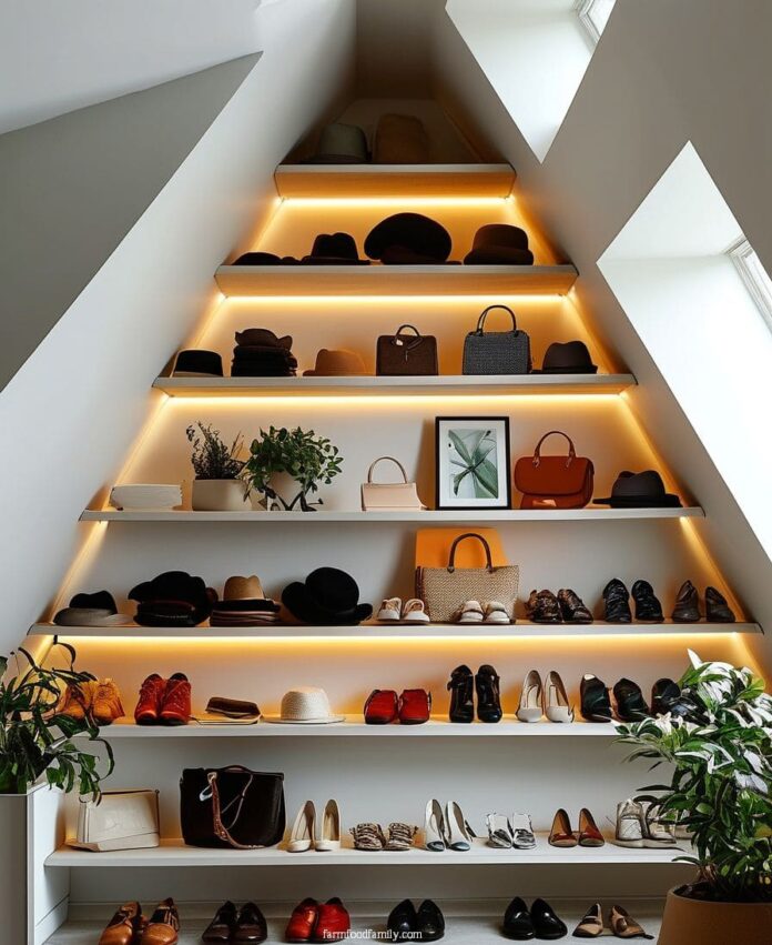 40+ Unique Sloped Ceiling Wardrobe Ideas to Organize Like a Pro (2026)