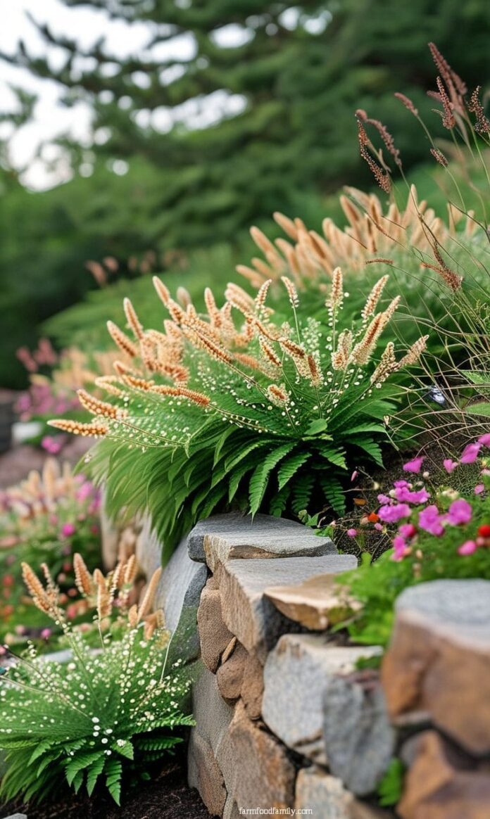 60+ Gorgeous Foxtail Fern Backyard Landscaping Ideas to Refresh Your ...