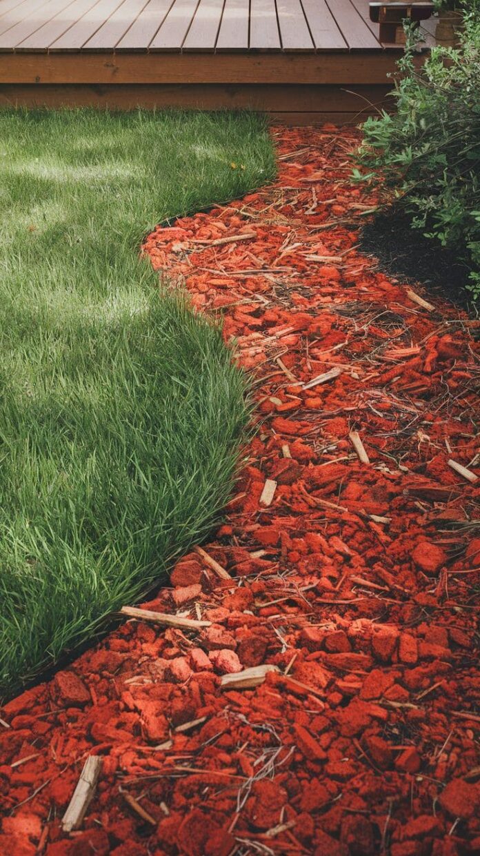 60+ Stunning Red Mulch Landscaping Ideas That Transform Your Yard ...