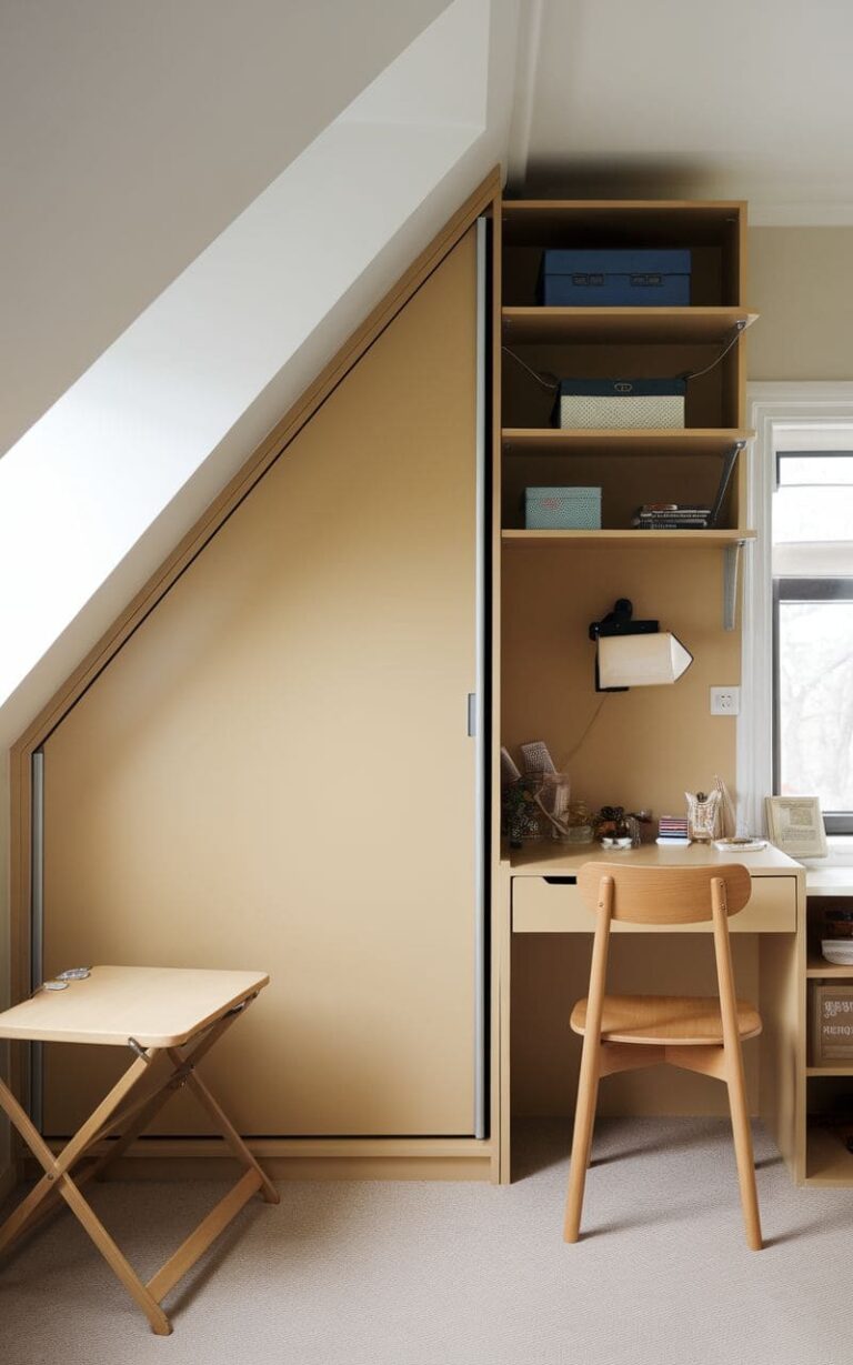 40+ Unique Sloped Ceiling Wardrobe Ideas to Organize Like a Pro (2025)