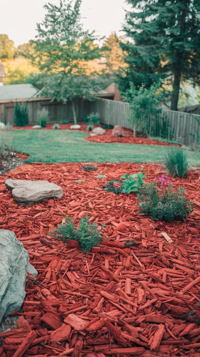 60+ Stunning Red Mulch Landscaping Ideas That Transform Your Yard ...