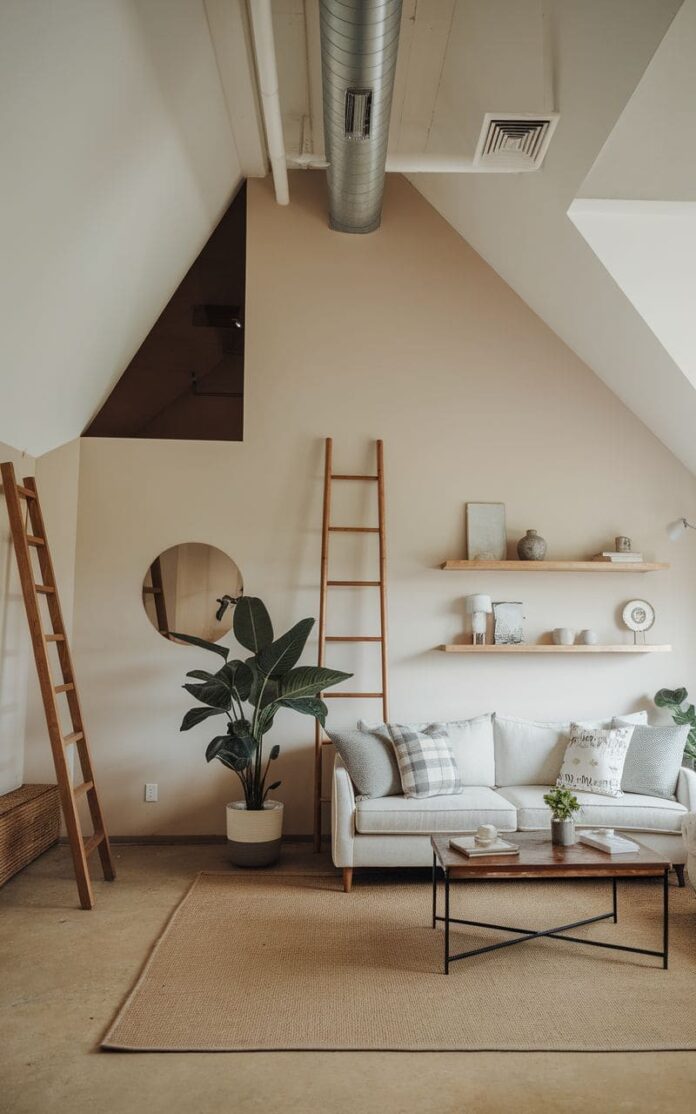 40+ Clever Sloped Ceiling Living Room Ideas That Maximize Space (2025)