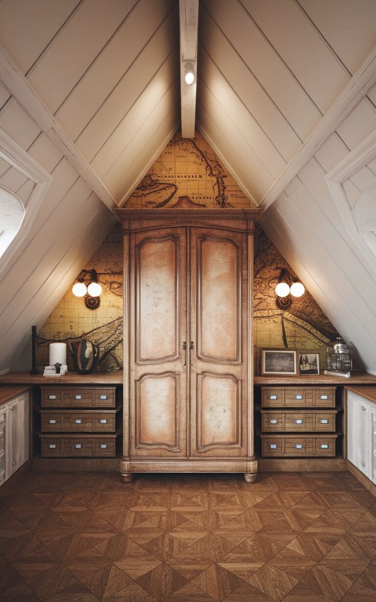 40+ Unique Sloped Ceiling Wardrobe Ideas to Organize Like a Pro (2025)