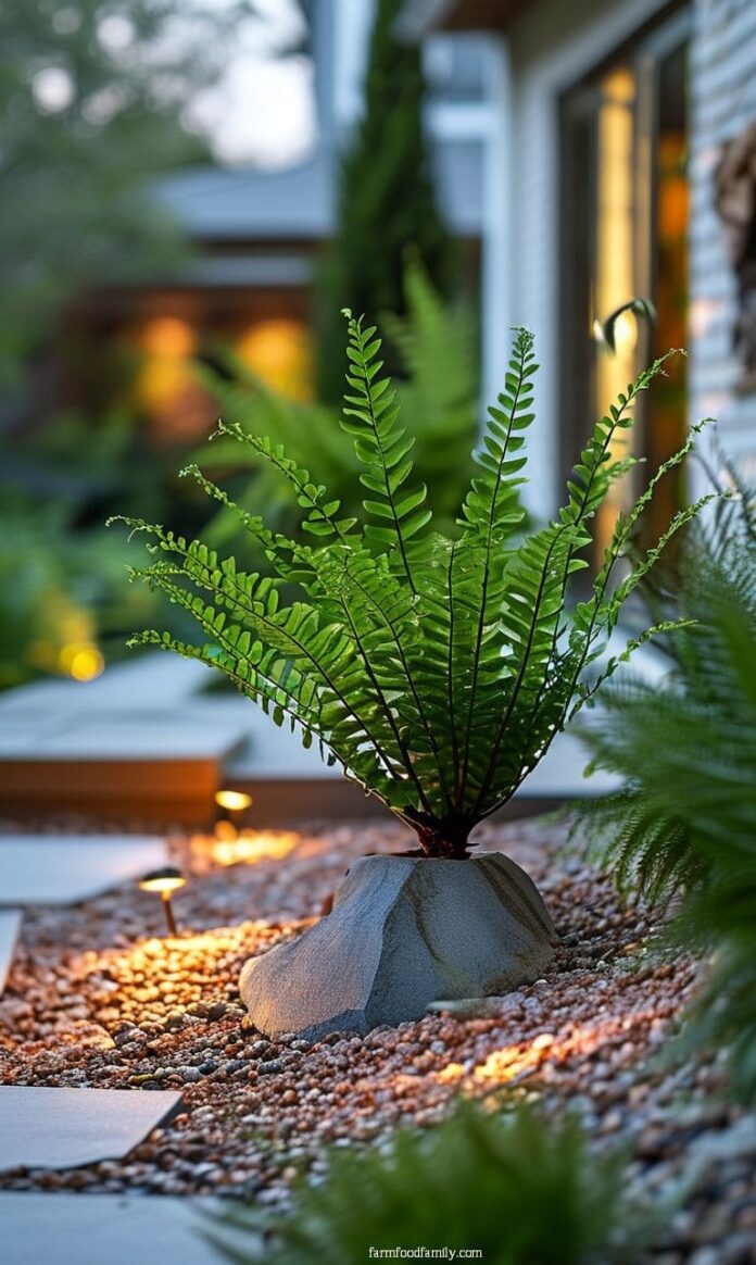 60+ Gorgeous Foxtail Fern Backyard Landscaping Ideas to Refresh Your ...