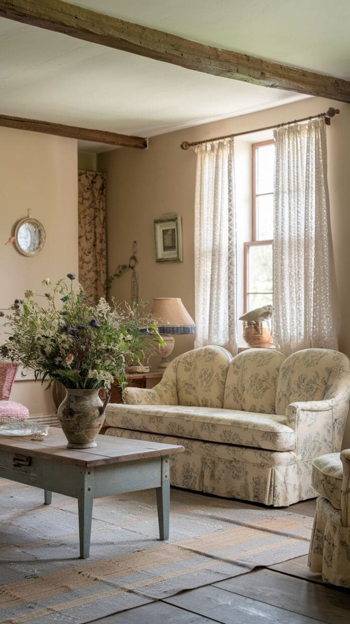 40+ Charming Cottage Living Room Ideas for a Warm and Inviting Home (2025)