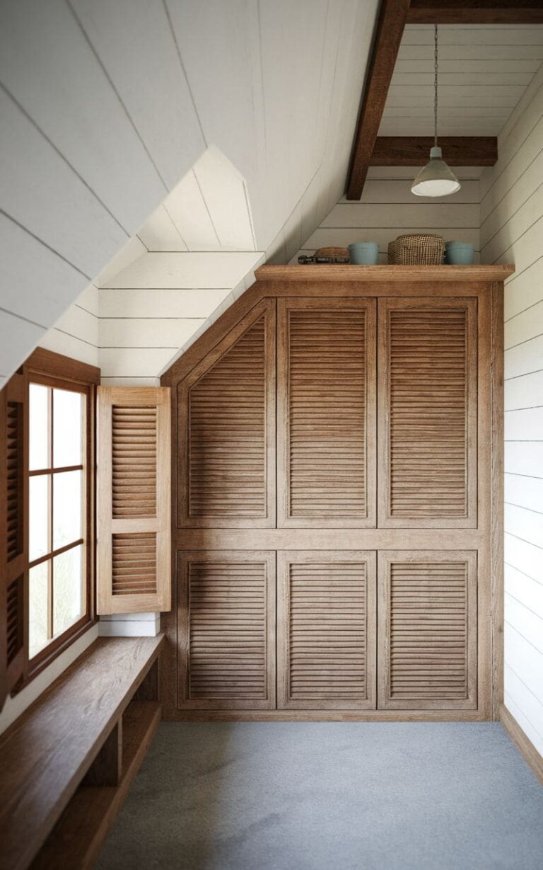 40+ Unique Sloped Ceiling Wardrobe Ideas to Organize Like a Pro (2026)