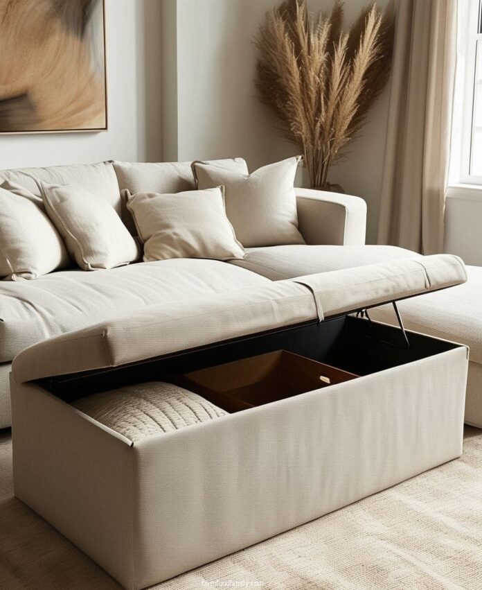 100+ Genius Living Room Storage Ideas to Maximize Space (2026)