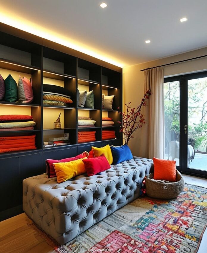 100+ Genius Living Room Storage Ideas to Maximize Space (2025)