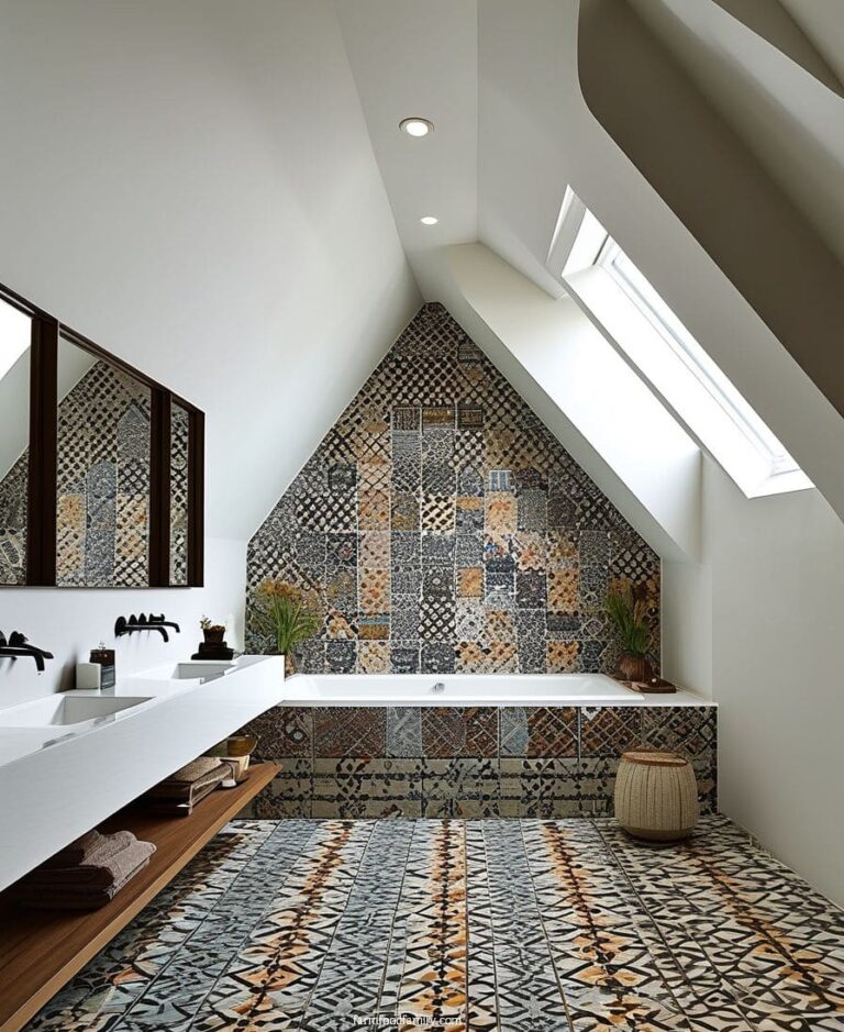 40+ Clever Sloped Ceiling Bathroom Designs to Maximize Space (2025)