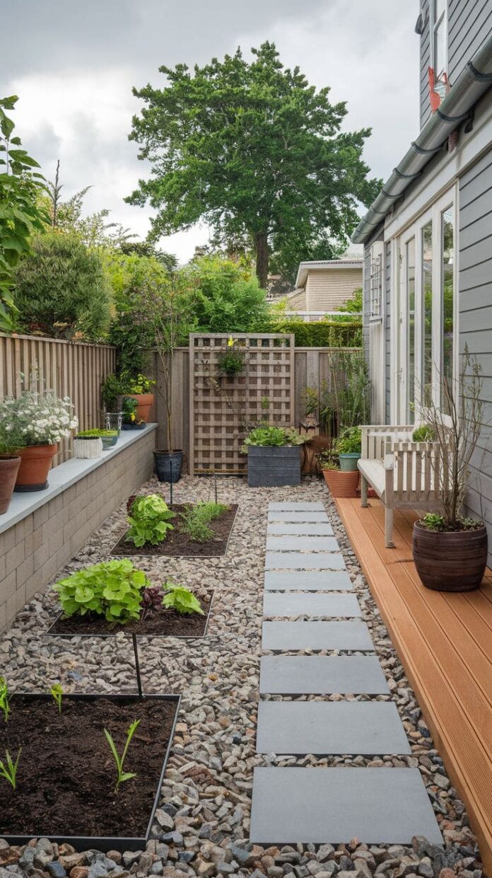 60+ Brilliant Long Narrow Backyard Ideas to Maximize Space (2025)