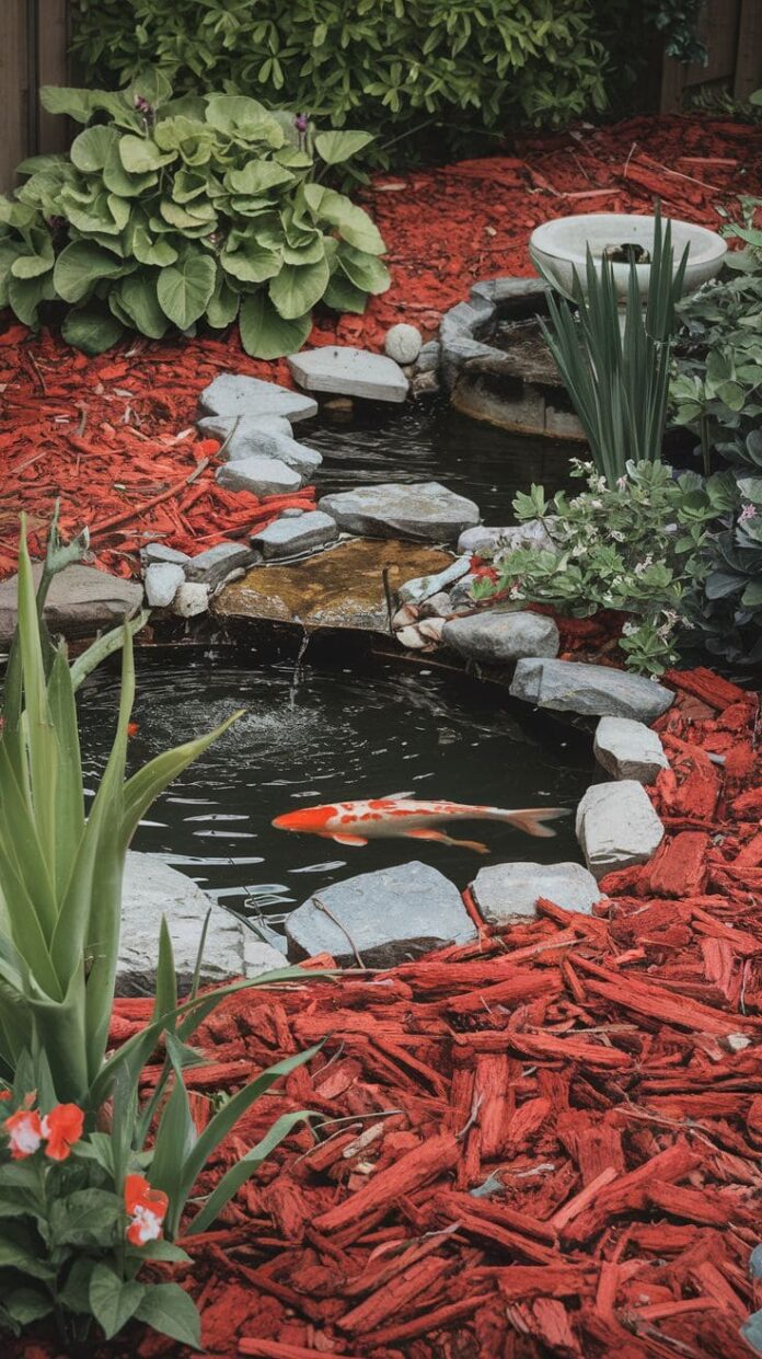 60+ Stunning Red Mulch Landscaping Ideas That Transform Your Yard ...