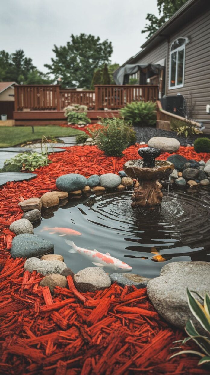 60+ Stunning Red Mulch Landscaping Ideas That Transform Your Yard ...
