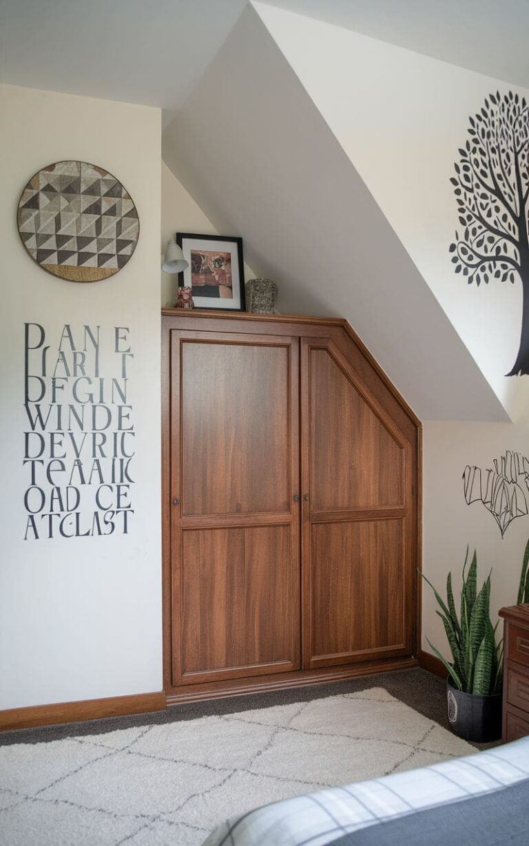 40+ Unique Sloped Ceiling Wardrobe Ideas to Organize Like a Pro (2025)