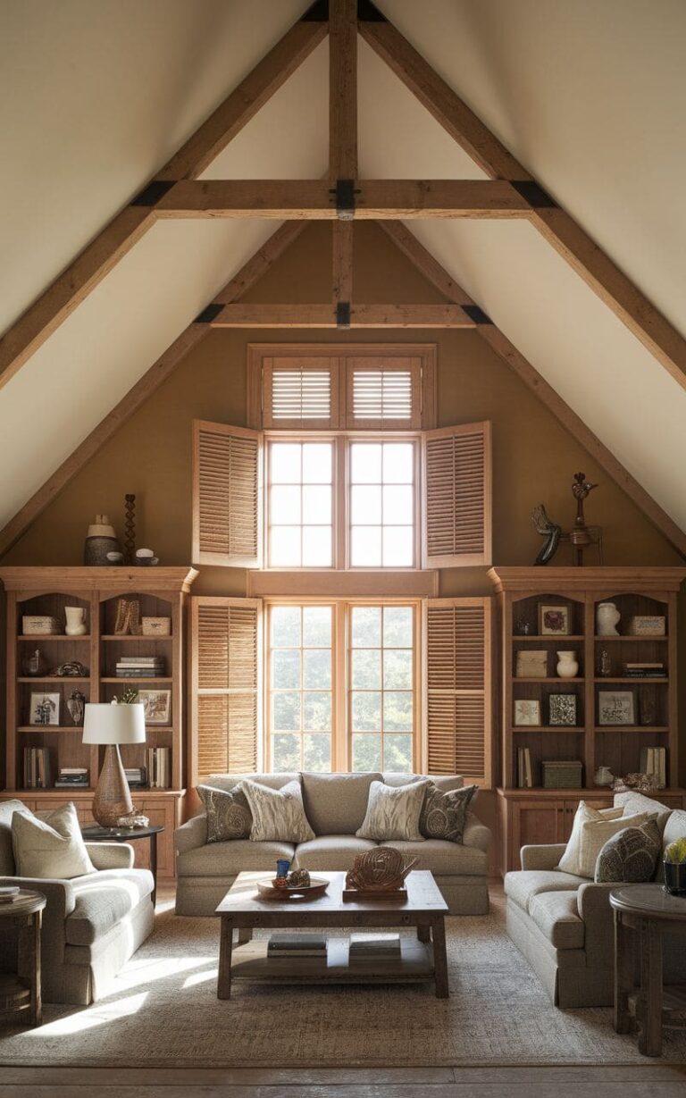 40+ Clever Sloped Ceiling Living Room Ideas That Maximize Space (2025)