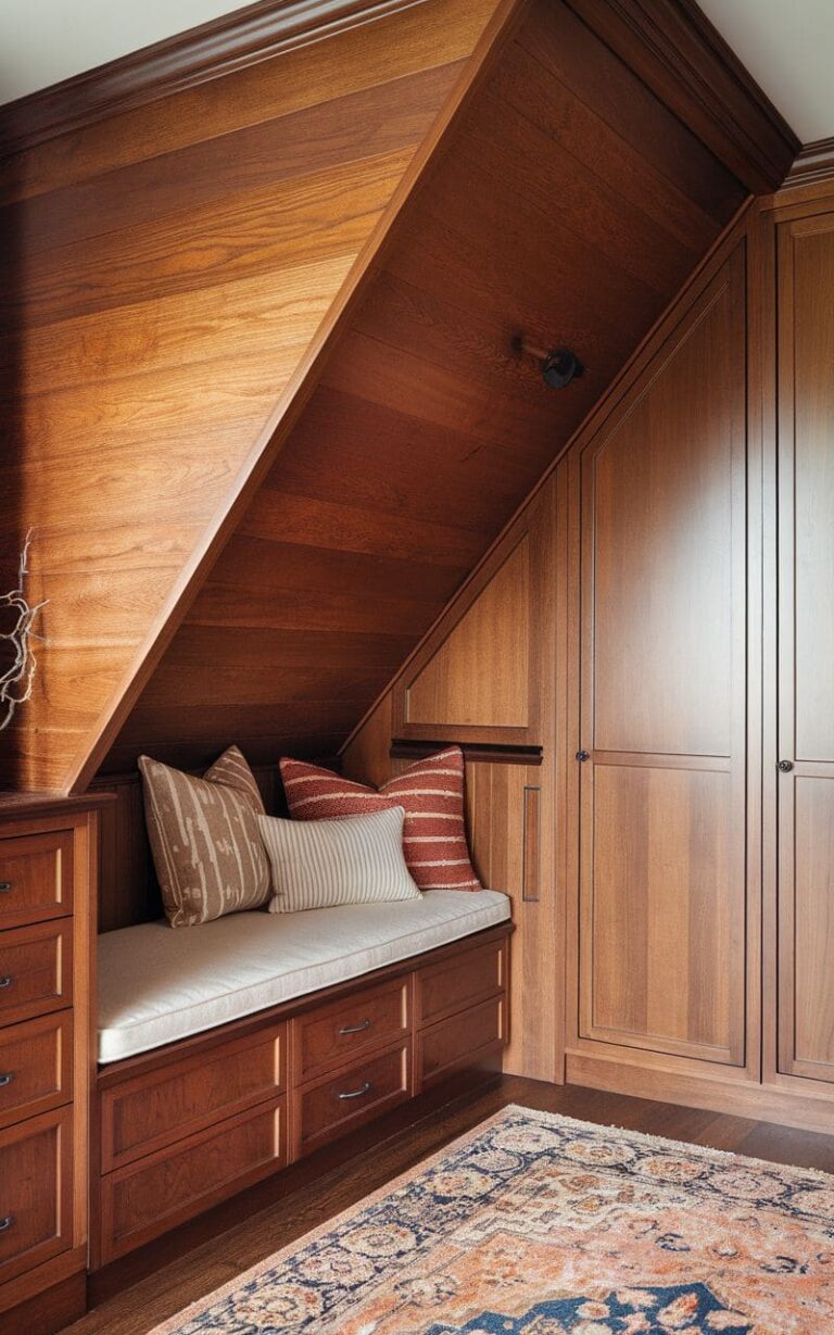 40+ Unique Sloped Ceiling Wardrobe Ideas to Organize Like a Pro (2025)