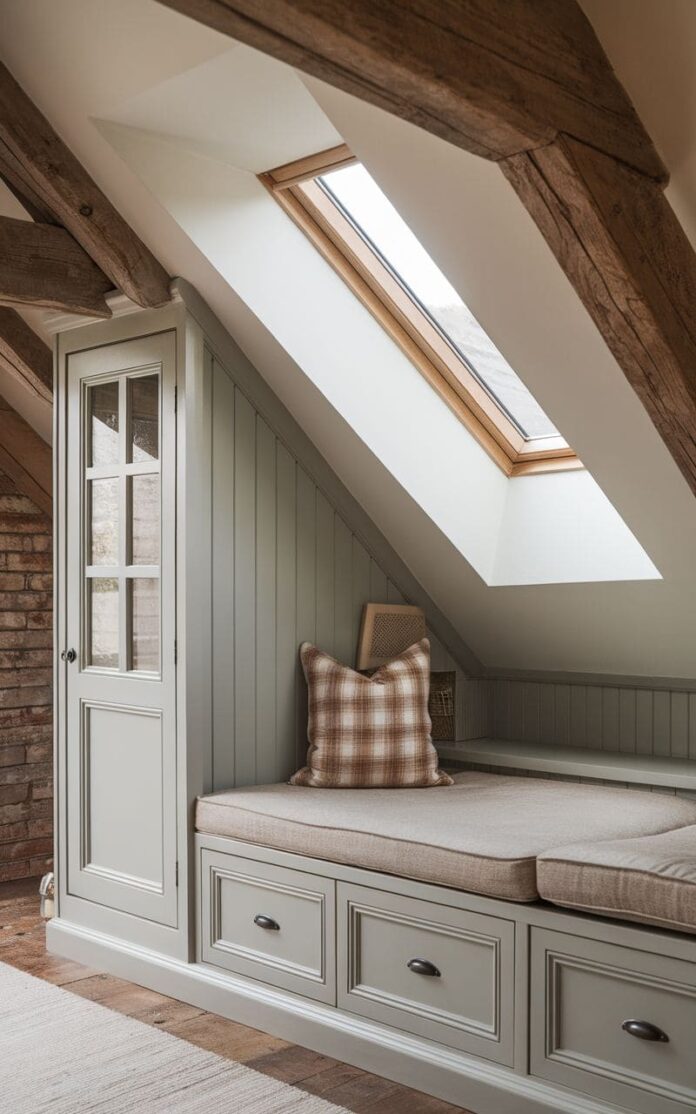 40+ Unique Sloped Ceiling Wardrobe Ideas to Organize Like a Pro (2025)