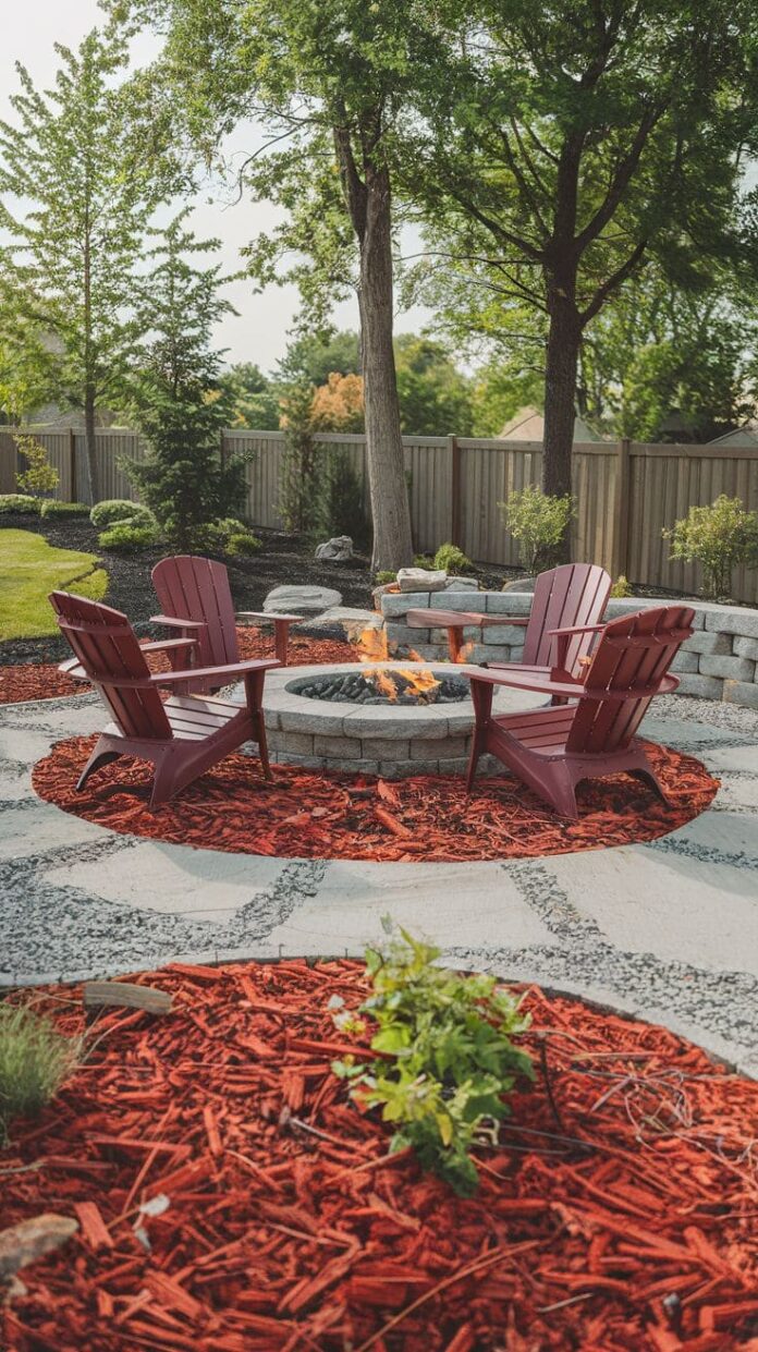 60+ Stunning Red Mulch Landscaping Ideas That Transform Your Yard ...