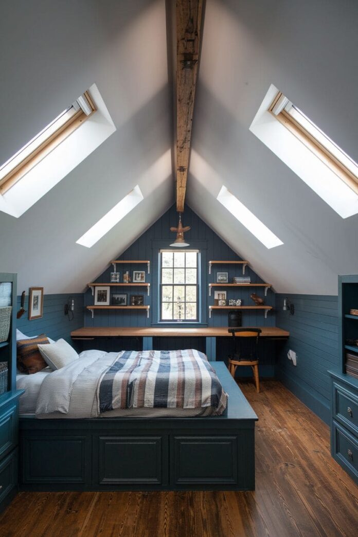 40+ Stunning Sloped Ceiling Bedroom Ideas That Maximize Space (2026)