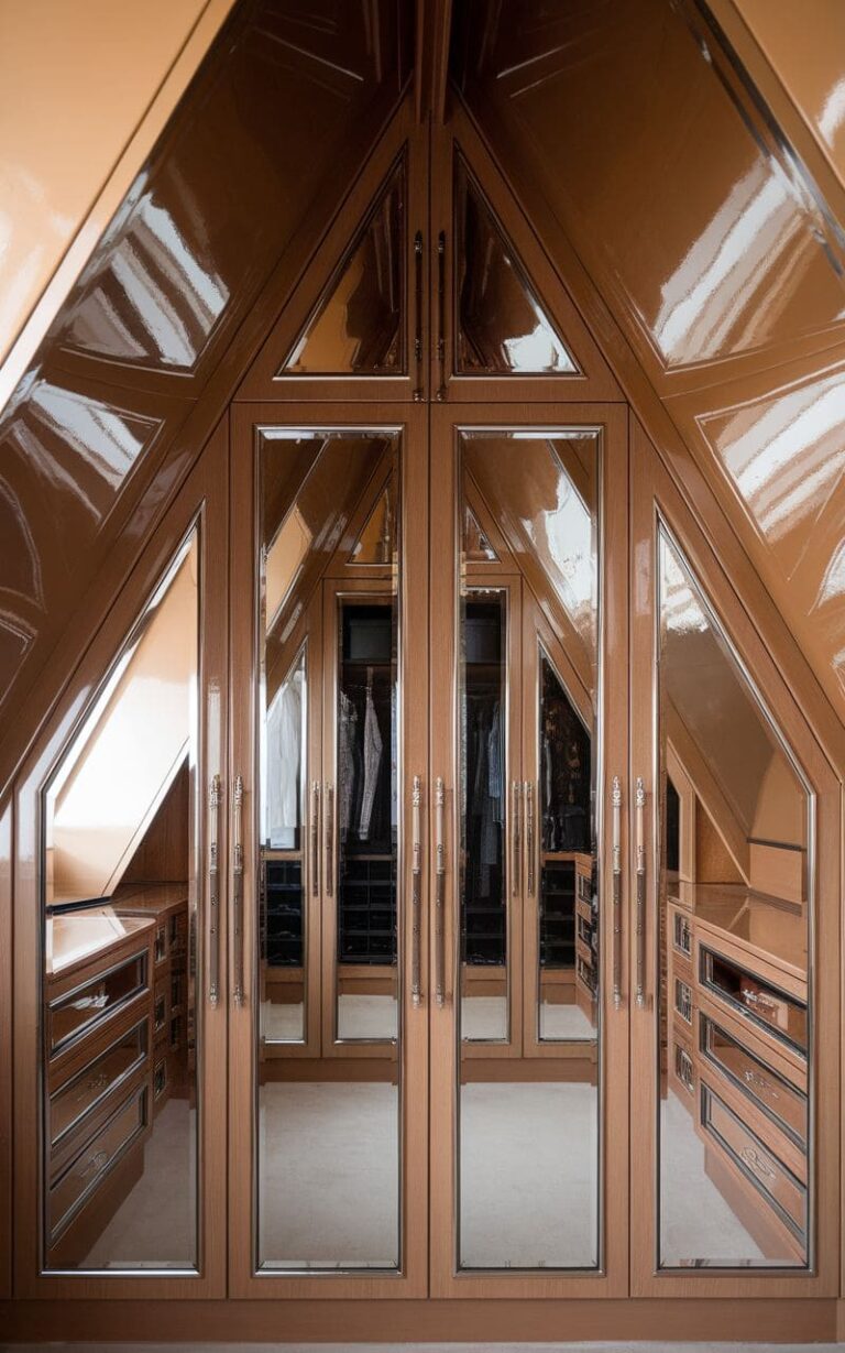 40+ Unique Sloped Ceiling Wardrobe Ideas to Organize Like a Pro (2026)